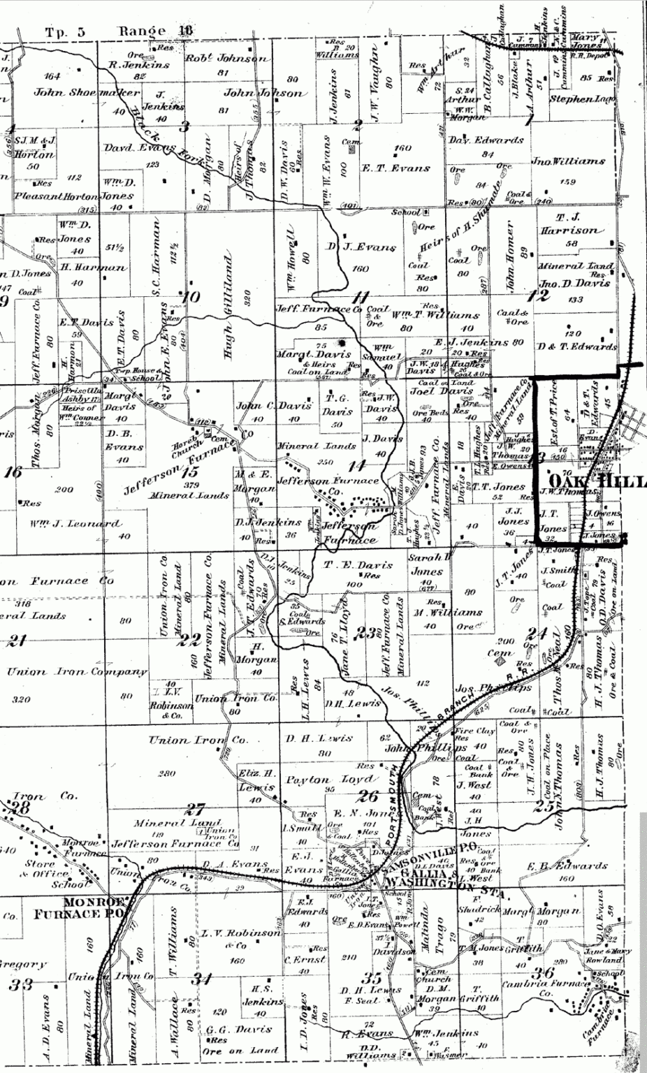 Map Of Jackson Township Ohio | Maps Of Ohio