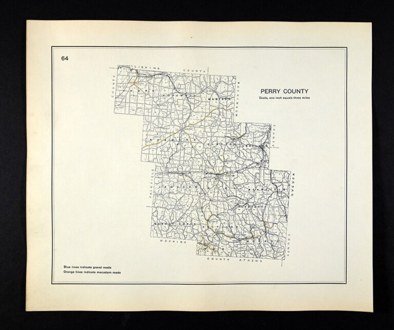 Map Of Perry County Ohio | Maps Of Ohio