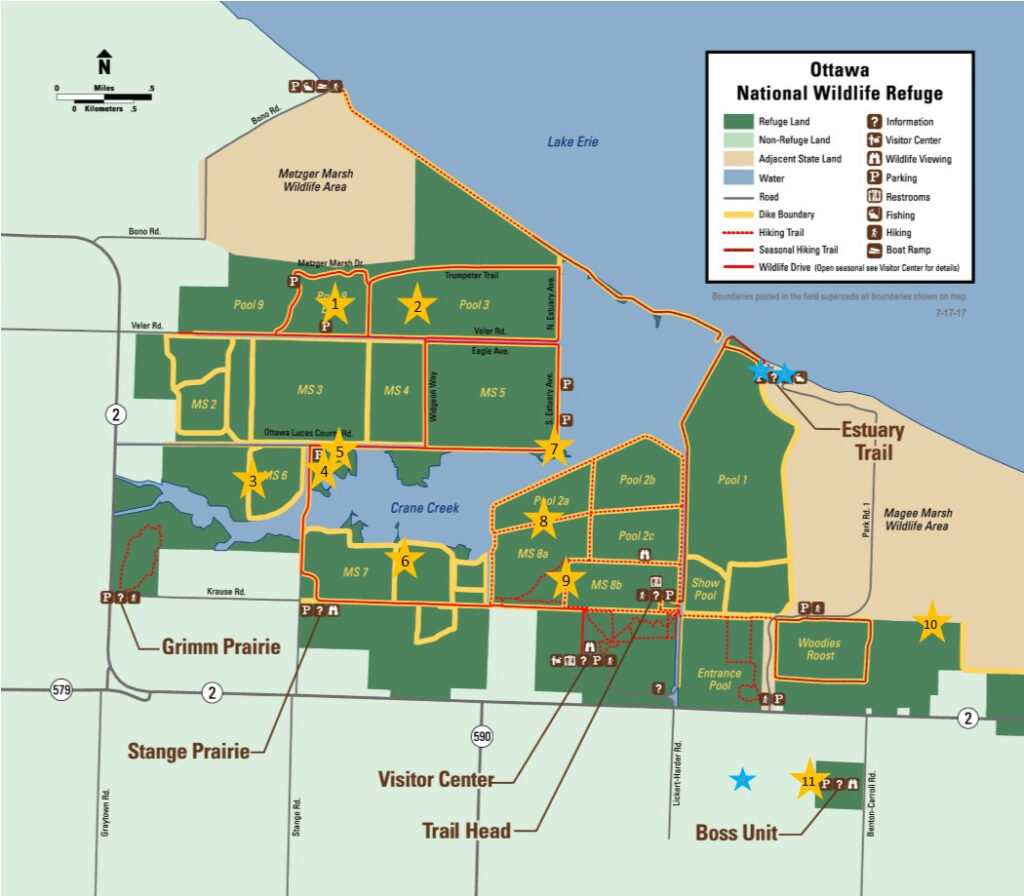 Map Of Bald Eagle Nests In Ohio | Maps Of Ohio