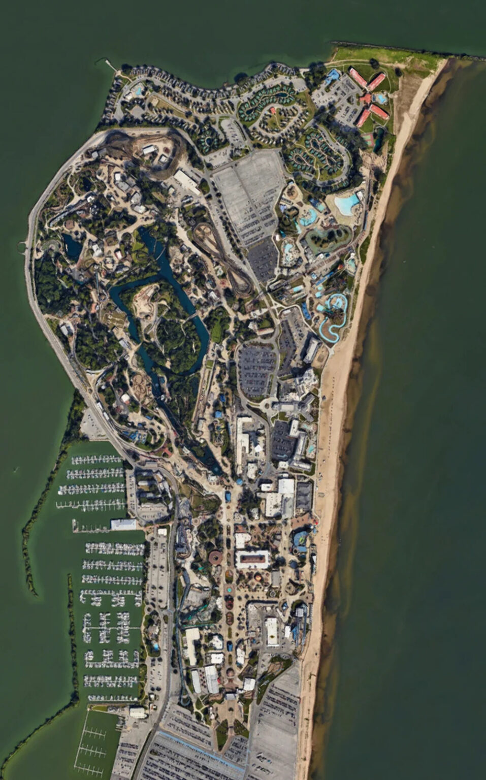 Map Of Cedar Point Sandusky Ohio | Maps Of Ohio