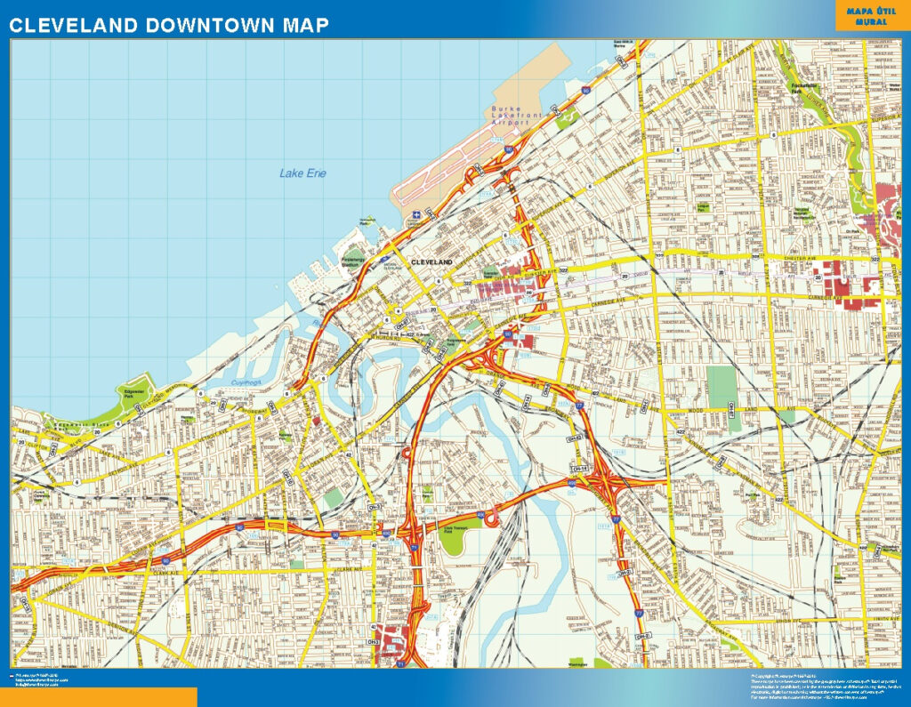 Map Of Public Square Cleveland Ohio | Maps Of Ohio