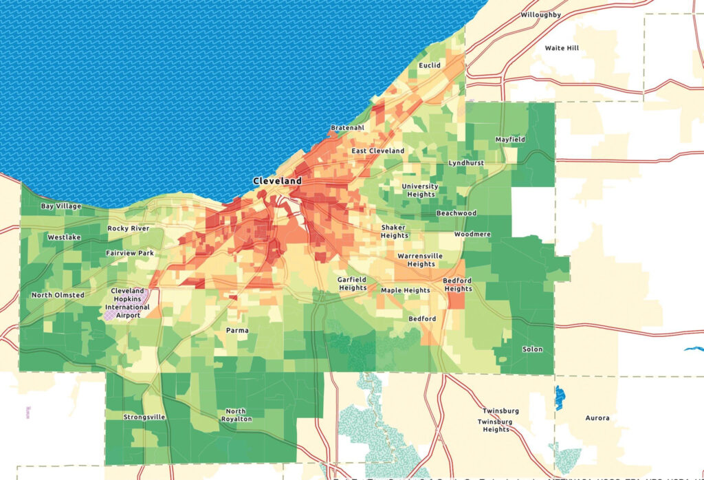 City Of Cleveland Ohio Zoning Map | Maps Of Ohio