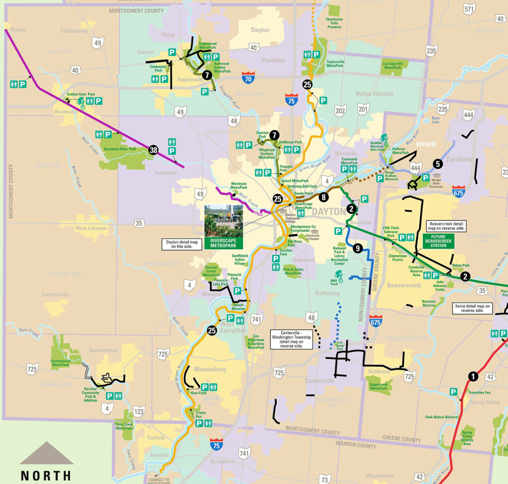 Map Of Montgomery County Ohio | Maps Of Ohio