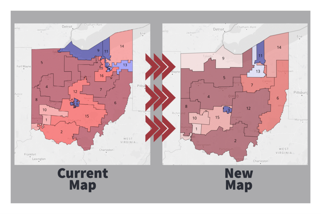 Map Of District 12 Ohio | Maps Of Ohio