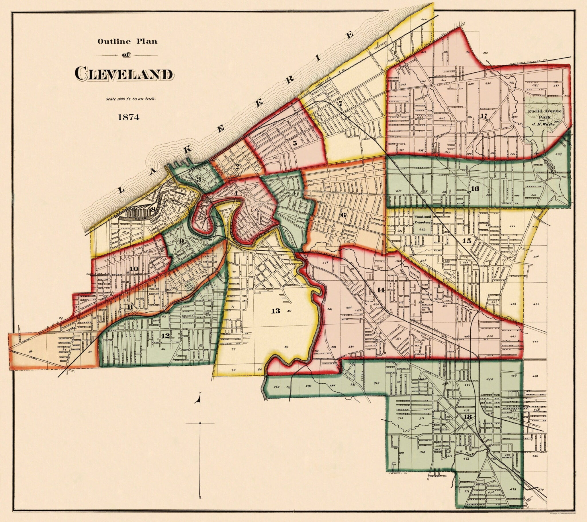City Of Parma Ohio Ward Map | Maps Of Ohio
