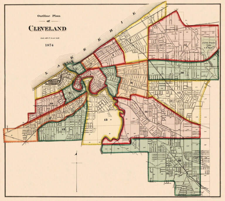 City Of Parma Ohio Ward Map | Maps Of Ohio