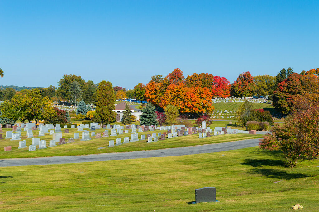 Map Of Holy Cross Cemetery Cleveland Ohio | Maps Of Ohio