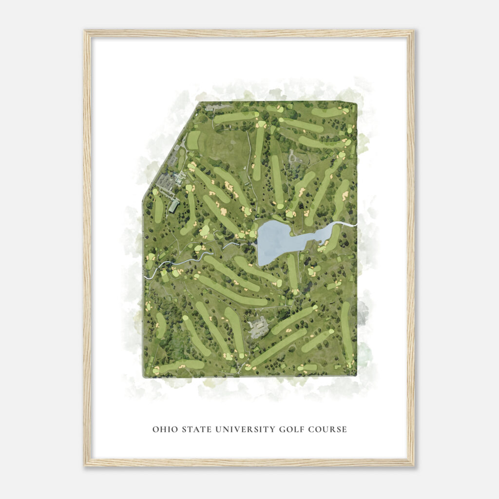 Map Of Golf Courses In Ohio | Maps Of Ohio