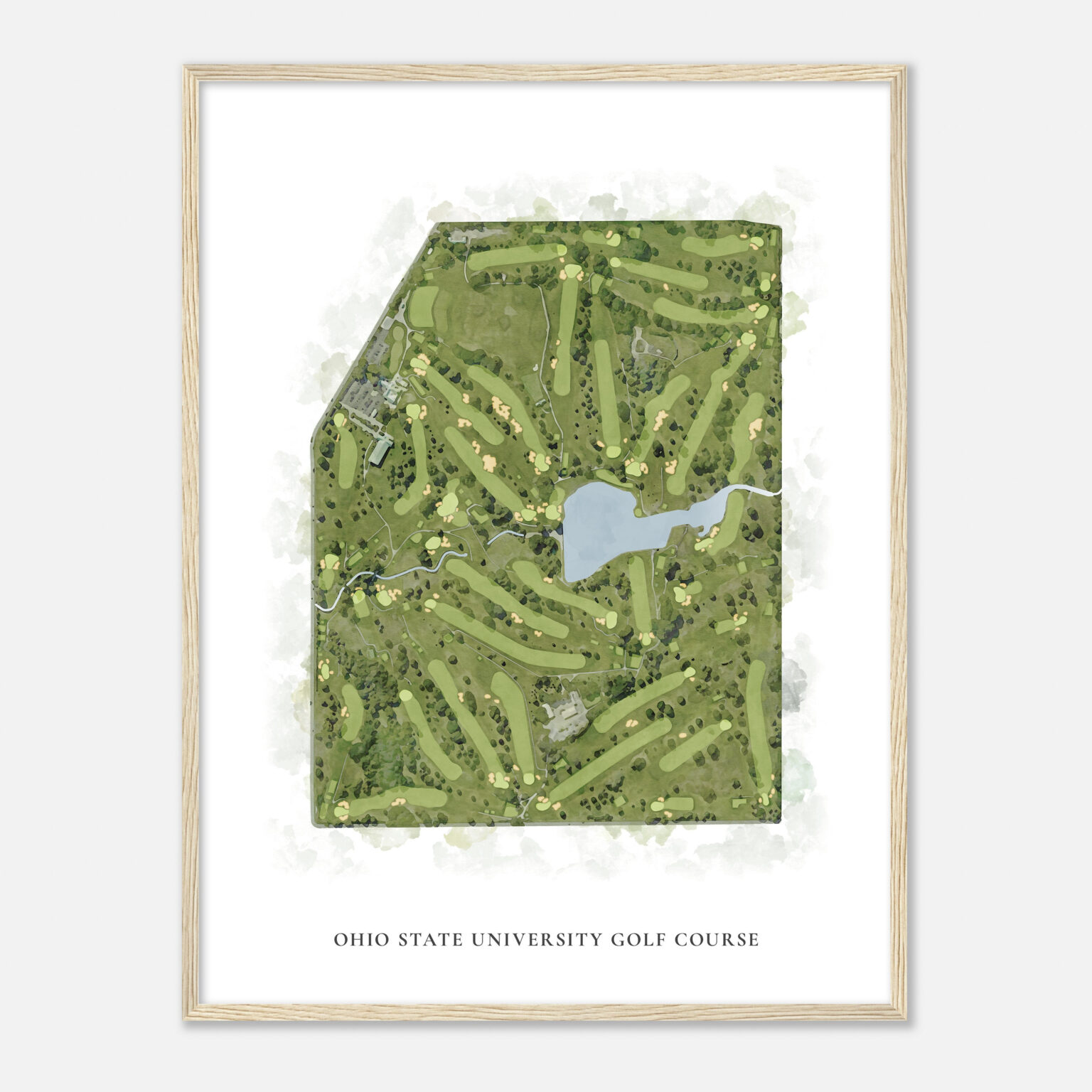 Map Of Ohio Golf Courses | Maps Of Ohio