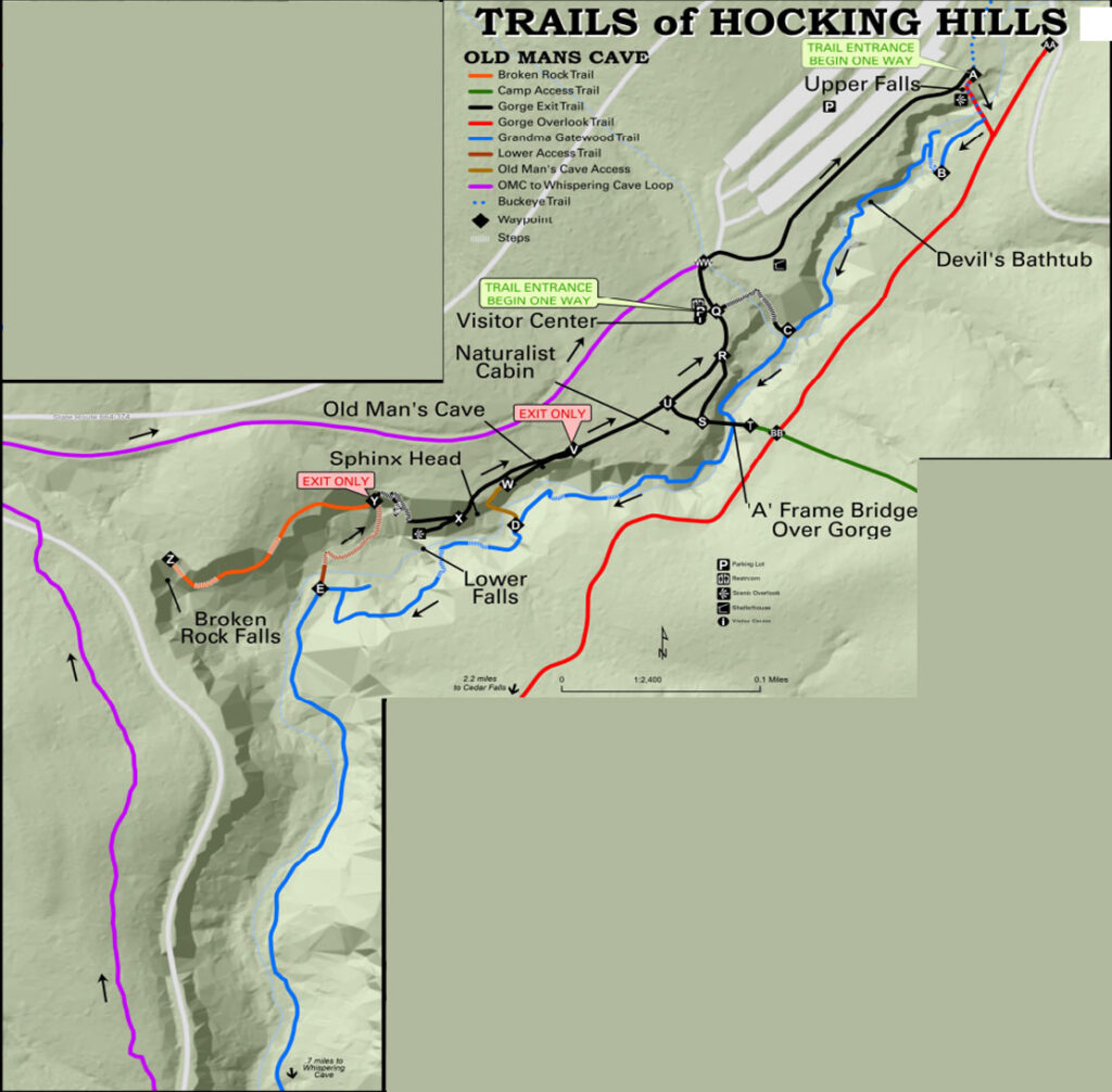 Heart Of Ohio Trail Map | Maps Of Ohio