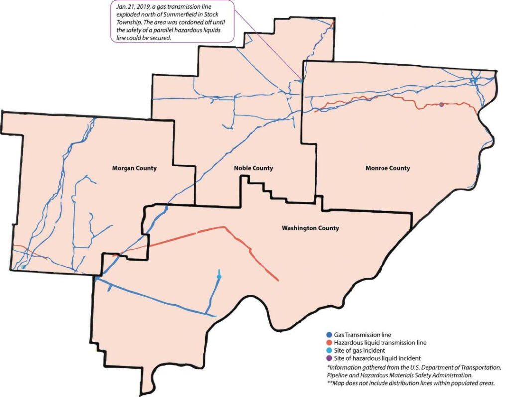 Columbia Gas Of Ohio Service Area Map | Maps Of Ohio