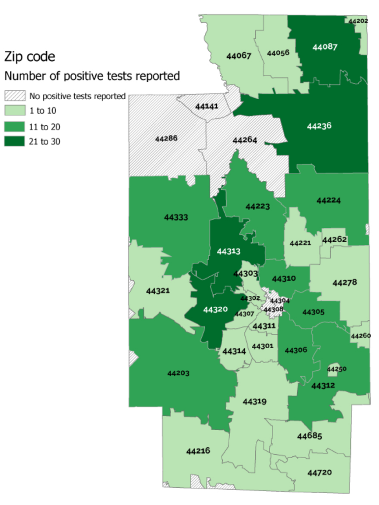 Map Of Ohio Counties And Zip Codes | Maps Of Ohio