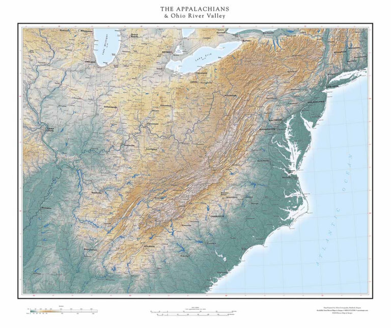 Map Of Ohio Valley Area | Maps Of Ohio